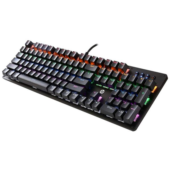 Teclado Gamer Hp Gk100 Qwerty Español Con Luz Rgb - Progaming