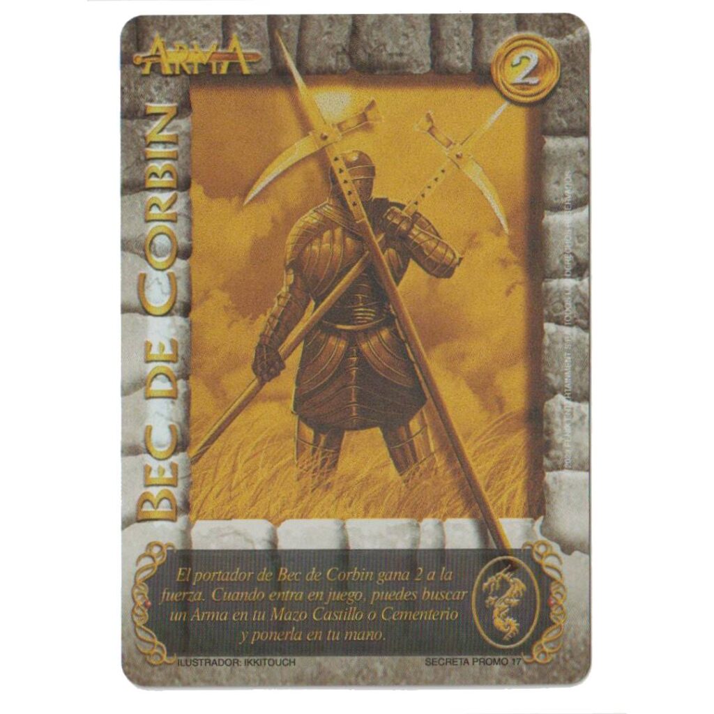 Carta Promo Secreta Bec de Corbin Myl - Progaming