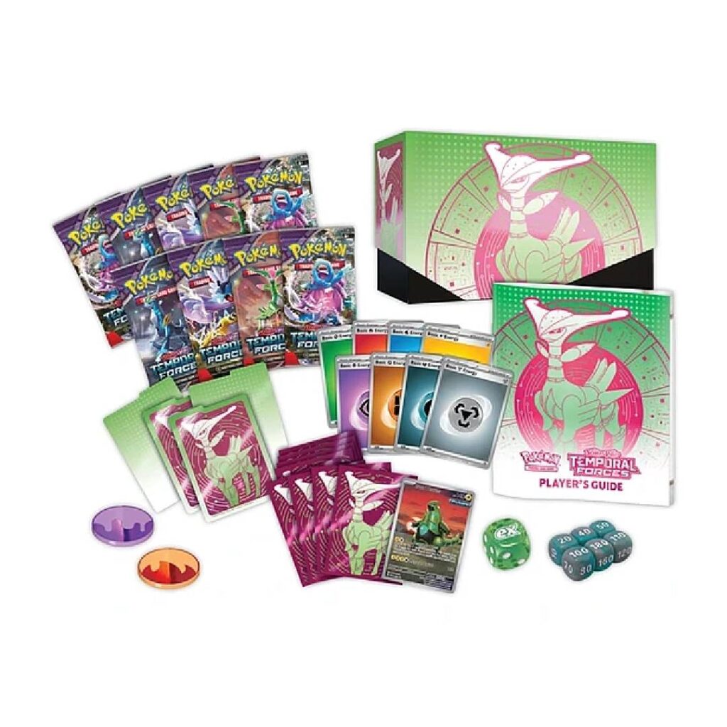 Pokemon Tcg Temporal Force ETB Iron Leaves Ingles - Progaming