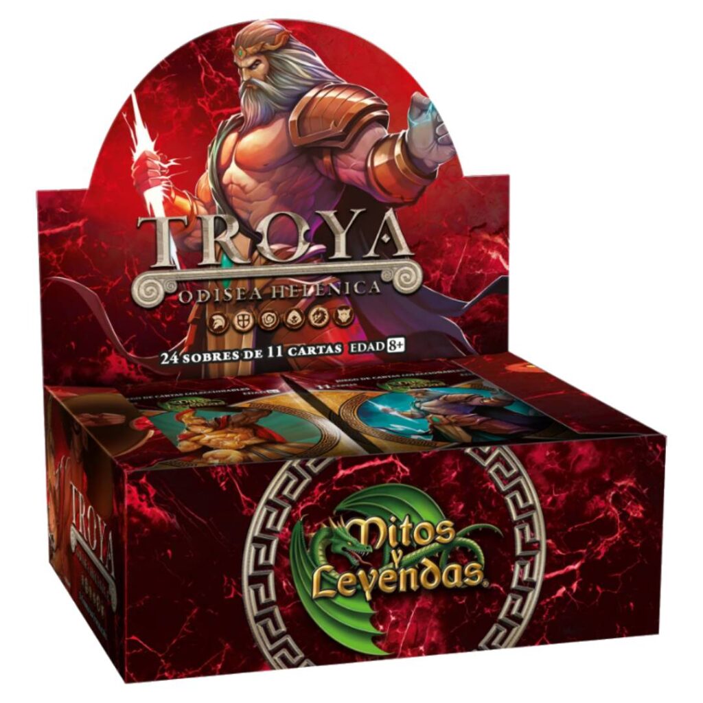 Display 24 Sobres Troya Odisea Helénica Myl - Progaming