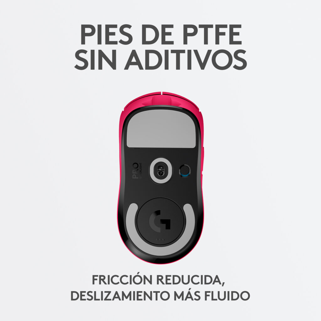 Mouse gamer Logitech Pro X Superlight Magenta Hero 25k - Progaming