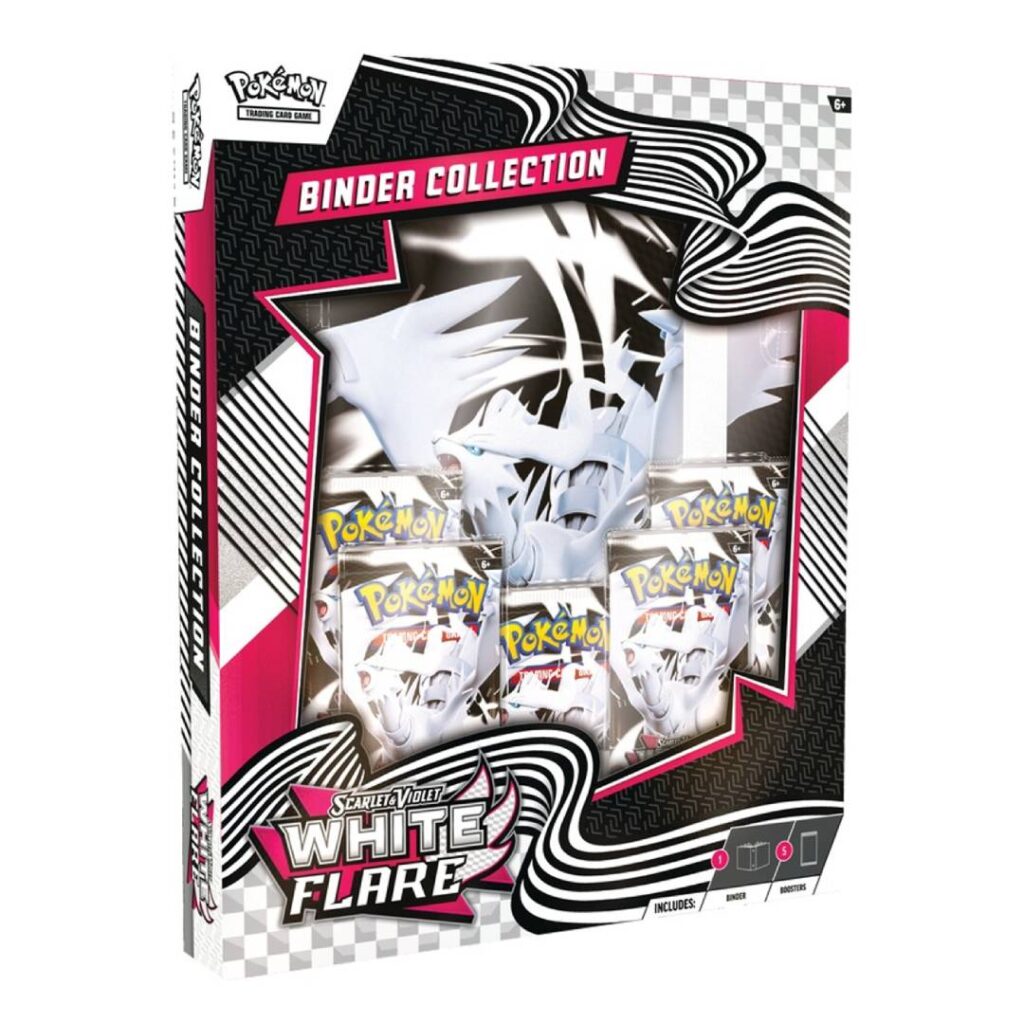Pokemon TCG S&V - White Flare Binder Collection Ingles - Progaming