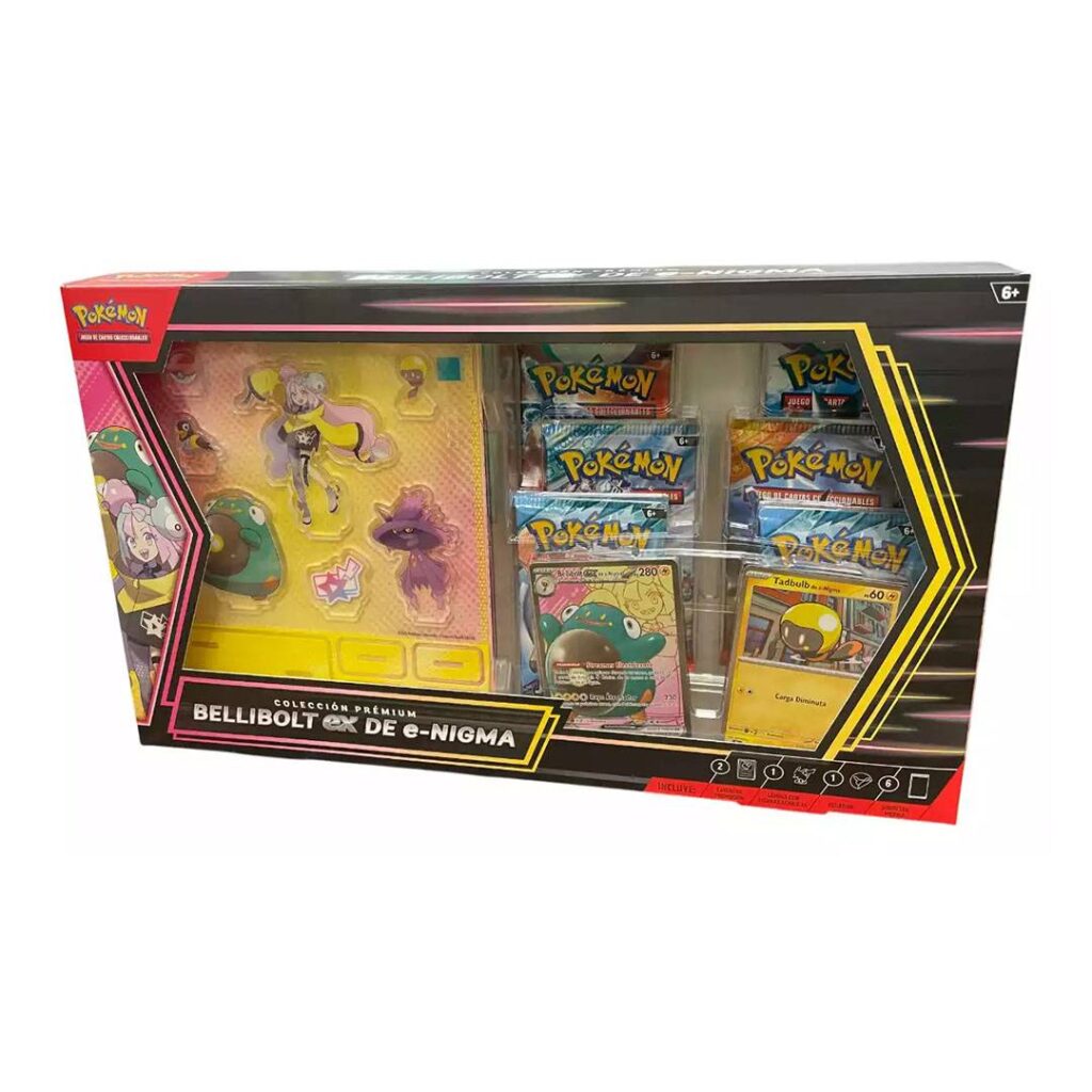 Pokemon TCG: Iono’s Bellibolt Ex Premium Collection- Español - Progaming