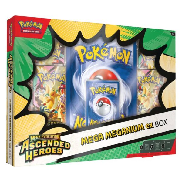 Pokemon Mega Evolution: Ascended Heroes, Mega Ex Box Español - Progaming