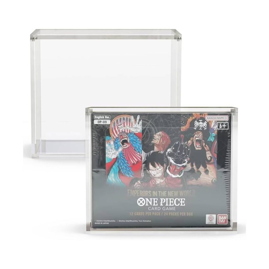 Caja Acrílica Protector de Booster Box Bandai 6.6x15.6x13cm - Progaming